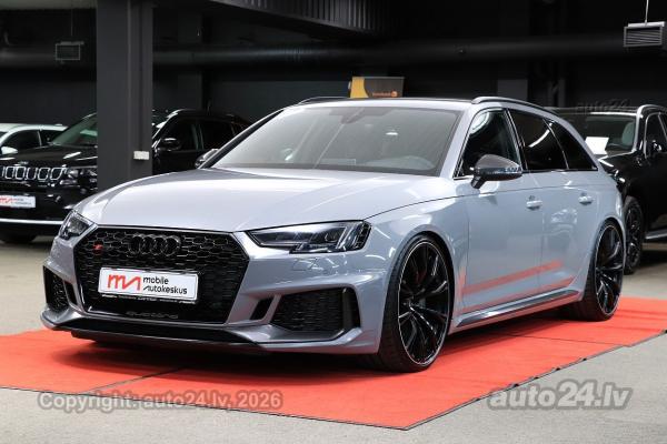 Grey Audi RS4 2017 in Tallinn, with an engine capacity of 3.00 L and mileage of 105 thousand km for 44995 €, photo 3 on AUTOMOTO.COM.LV