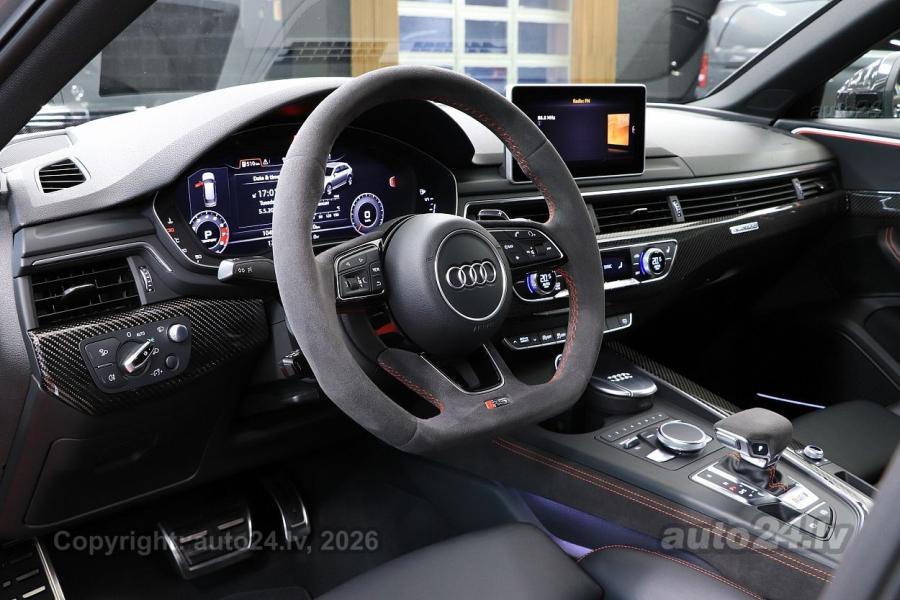 Pelēks Audi RS4 2017 Tallina, ar dzinēja tilpumu 3.00 L un nobraukumu 105 tūkst. km par 44995 €, foto 7 vietnē AUTOMOTO.COM.LV