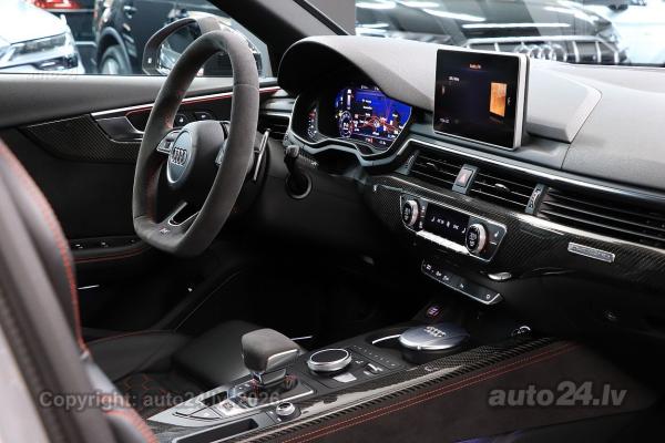 Grey Audi RS4 2017 in Tallinn, with an engine capacity of 3.00 L and mileage of 105 thousand km for 44995 €, photo 9 on AUTOMOTO.COM.LV