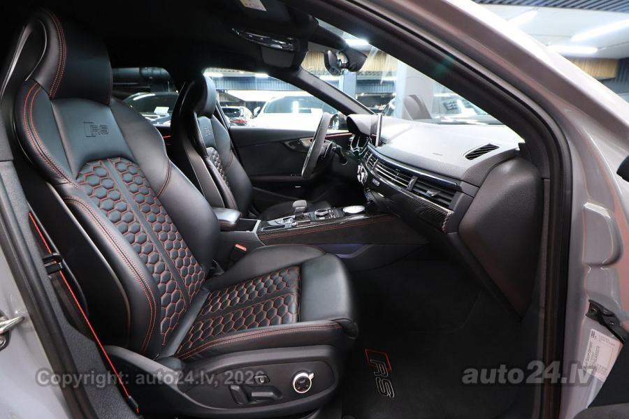 Pelēks Audi RS4 2017 Tallina, ar dzinēja tilpumu 3.00 L un nobraukumu 105 tūkst. km par 44995 €, foto 12 vietnē AUTOMOTO.COM.LV