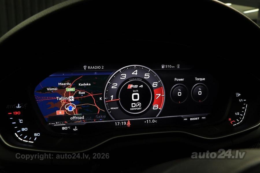 Pelēks Audi RS4 2017 Tallina, ar dzinēja tilpumu 3.00 L un nobraukumu 105 tūkst. km par 44995 €, foto 26 vietnē AUTOMOTO.COM.LV