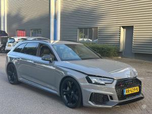 Grey Audi RS4 2018 in Jonava, with an engine capacity of 2.89 L and mileage of 193 thousand km for 26000 €, photo  on AUTOMOTO.COM.LV