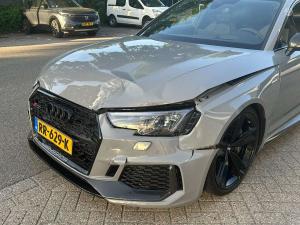 Grey Audi RS4 2018 in Jonava, with an engine capacity of 2.89 L and mileage of 193 thousand km for 26000 €, photo 4 on AUTOMOTO.COM.LV