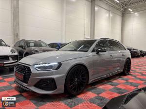 Pelēks Audi RS4 2021 Viļņa, ar dzinēja tilpumu 2.89 L un nobraukumu 83 tūkst. km par 46990 €, foto  vietnē AUTOMOTO.COM.LV