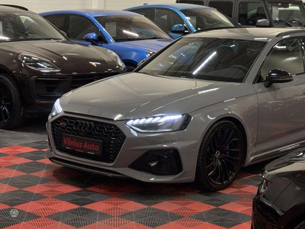Pelēks Audi RS4 2021 Viļņa, ar dzinēja tilpumu 2.89 L un nobraukumu 83 tūkst. km par 46990 €, foto 8 vietnē AUTOMOTO.COM.LV