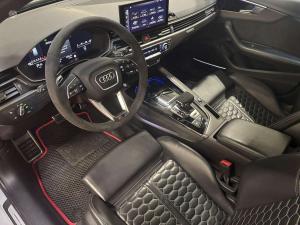 Pelēks Audi RS4 2021 Viļņa, ar dzinēja tilpumu 2.89 L un nobraukumu 83 tūkst. km par 46990 €, foto 13 vietnē AUTOMOTO.COM.LV
