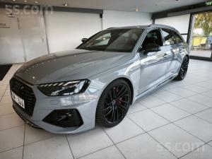 Grey Audi RS4 2024 in Riga, with an engine capacity of 2.90 L and mileage of 114 thousand km for 55000 €, photo 1 on AUTOMOTO.COM.LV