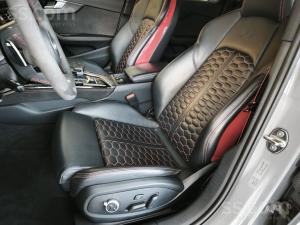 Grey Audi RS4 2024 in Riga, with an engine capacity of 2.90 L and mileage of 114 thousand km for 55000 €, photo 16 on AUTOMOTO.COM.LV