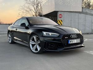 Melns Audi RS5 2018 Kauņa, ar dzinēja tilpumu 2.89 L un nobraukumu 209 tūkst. km par 30900 €, foto  vietnē AUTOMOTO.COM.LV