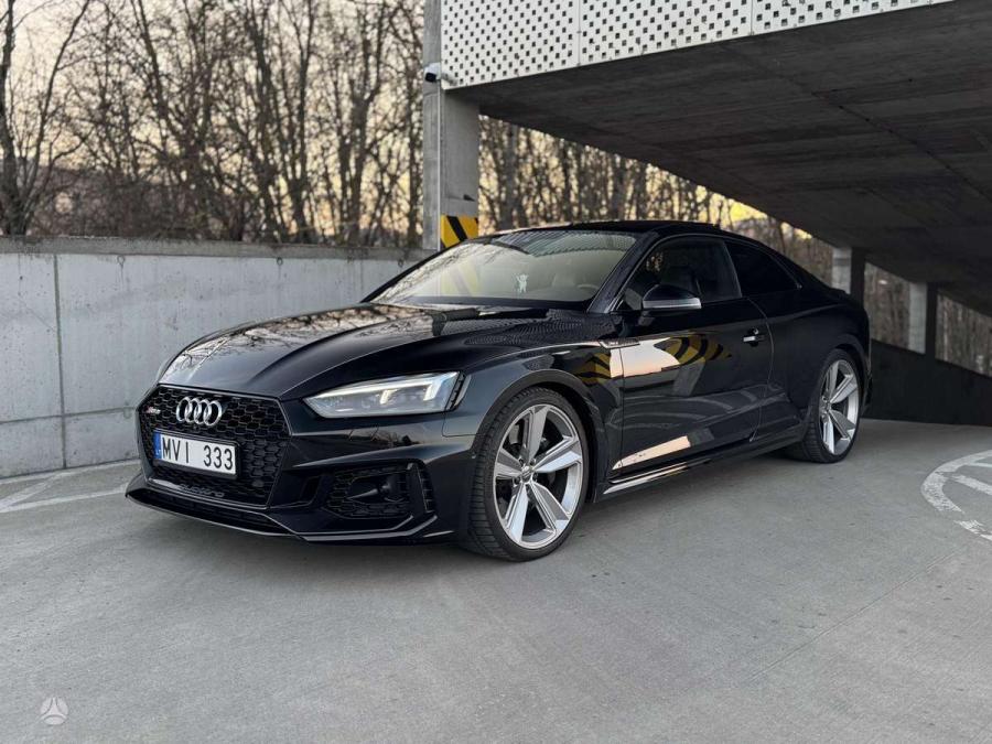 Melns Audi RS5 2018 Kauņa, ar dzinēja tilpumu 2.89 L un nobraukumu 209 tūkst. km par 30900 €, foto 3 vietnē AUTOMOTO.COM.LV