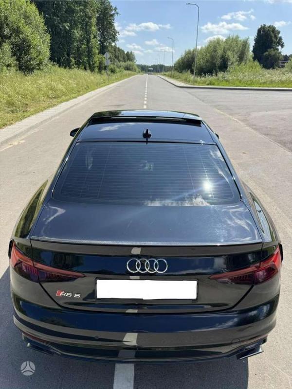 Black Audi RS5 2018 in Alytus, with an engine capacity of 2.89 L and mileage of 89 thousand km for 45500 €, photo 7 on AUTOMOTO.COM.LV