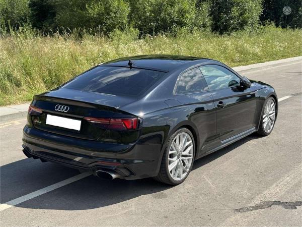 Black Audi RS5 2018 in Alytus, with an engine capacity of 2.89 L and mileage of 89 thousand km for 45500 €, photo 8 on AUTOMOTO.COM.LV