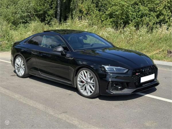 Black Audi RS5 2018 in Alytus, with an engine capacity of 2.89 L and mileage of 89 thousand km for 45500 €, photo 9 on AUTOMOTO.COM.LV