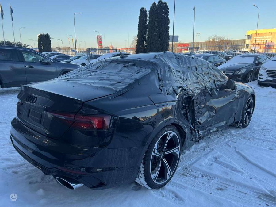 Melns Audi RS5 2019 Kauņa, ar dzinēja tilpumu 2.89 L un nobraukumu 82 tūkst. km par 26997 €, foto 4 vietnē AUTOMOTO.COM.LV