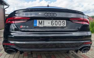 Melns Audi RS5 2019 Rīga, ar dzinēja tilpumu 2.90 L un nobraukumu 82 tūkst. km par 43000 €, foto 4 vietnē AUTOMOTO.COM.LV