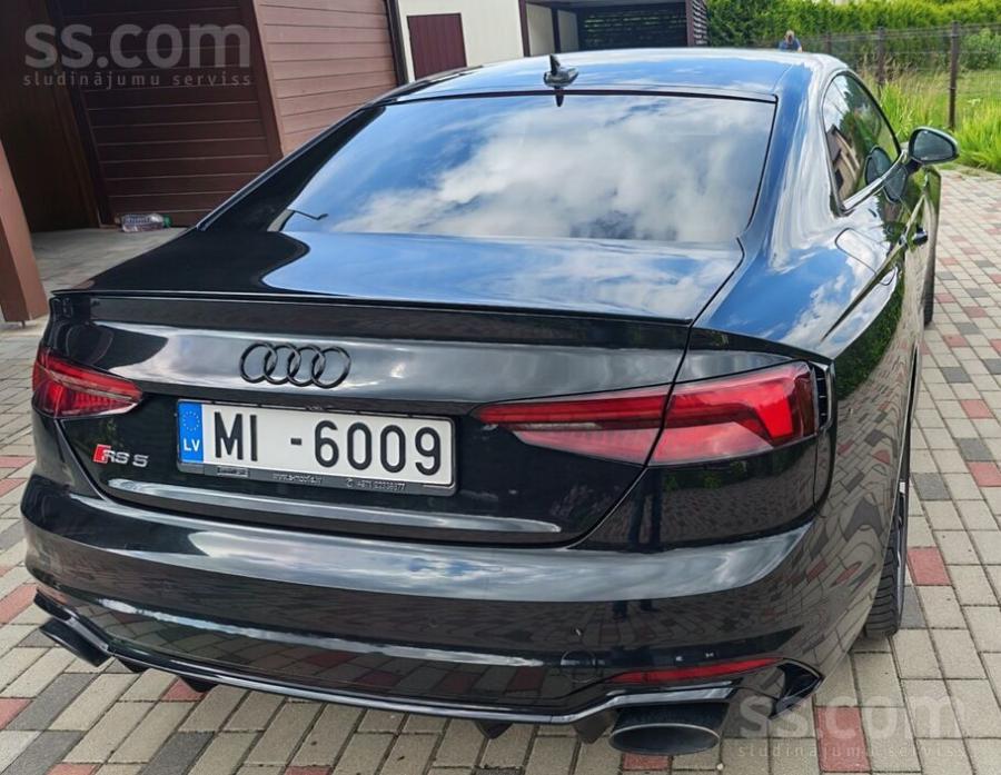 Melns Audi RS5 2019 Rīga, ar dzinēja tilpumu 2.90 L un nobraukumu 82 tūkst. km par 43000 €, foto 16 vietnē AUTOMOTO.COM.LV