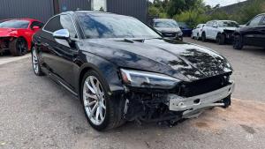 Black Audi RS5 2019 in Ukmerge, with an engine capacity of 2.89 L and mileage of 32 thousand km for 35999 €, photo  on AUTOMOTO.COM.LV