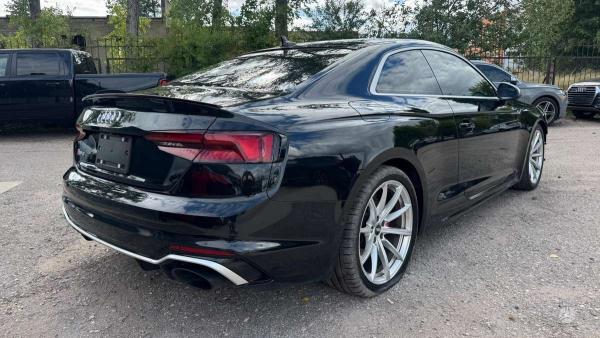 Black Audi RS5 2019 in Ukmerge, with an engine capacity of 2.89 L and mileage of 32 thousand km for 35999 €, photo 8 on AUTOMOTO.COM.LV
