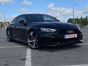 Black Audi RS5 2019 in Kaunas, with an engine capacity of 2.89 L and mileage of 98 thousand km for 42499 €, photo 5 on AUTOMOTO.COM.LV
