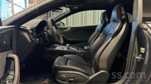 Grey Audi RS5 2017 in Riga, with an engine capacity of 2.90 L and mileage of 57 thousand km for 49000 €, photo 9 on AUTOMOTO.COM.LV