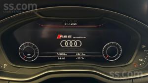 Grey Audi RS5 2017 in Riga, with an engine capacity of 2.90 L and mileage of 57 thousand km for 49000 €, photo 13 on AUTOMOTO.COM.LV