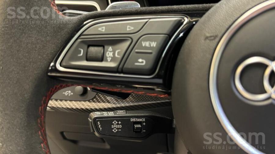 Grey Audi RS5 2017 in Riga, with an engine capacity of 2.90 L and mileage of 57 thousand km for 49000 €, photo 27 on AUTOMOTO.COM.LV