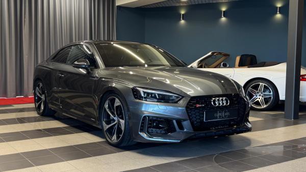 Grey Audi RS5 2017 in Riga, with an engine capacity of 2.90 L and mileage of 57 thousand km for 49000 €, photo 4 on AUTOMOTO.COM.LV