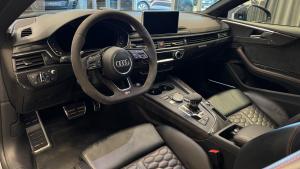 Pelēks Audi RS5 2017 Rīga, ar dzinēja tilpumu 2.90 L un nobraukumu 57 tūkst. km par 49000 €, foto 9 vietnē AUTOMOTO.COM.LV