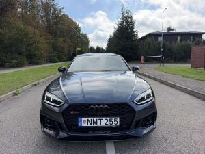 Grey Audi RS5 2018 in Kaunas, with an engine capacity of 2.89 L and mileage of 79 thousand km for 35500 €, photo 9 on AUTOMOTO.COM.LV