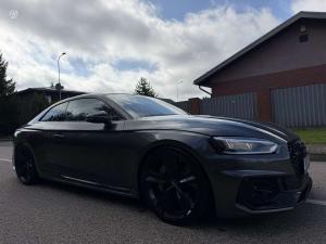 Grey Audi RS5 2018 in Kaunas, with an engine capacity of 2.89 L and mileage of 79 thousand km for 35500 €, photo 12 on AUTOMOTO.COM.LV