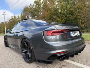 Grey Audi RS5 2018 in Kaunas, with an engine capacity of 2.89 L and mileage of 79 thousand km for 35500 €, photo 15 on AUTOMOTO.COM.LV
