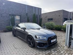 Grey Audi RS5 2018 in Kaunas, with an engine capacity of 2.89 L and mileage of 79 thousand km for 35500 €, photo 40 on AUTOMOTO.COM.LV