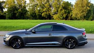 Pelēks Audi RS5 2018 Šauļi, ar dzinēja tilpumu 2.89 L un nobraukumu 81 tūkst. km par 38800 €, foto 17 vietnē AUTOMOTO.COM.LV