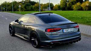 Pelēks Audi RS5 2018 Šauļi, ar dzinēja tilpumu 2.89 L un nobraukumu 81 tūkst. km par 38800 €, foto 18 vietnē AUTOMOTO.COM.LV