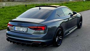 Pelēks Audi RS5 2018 Šauļi, ar dzinēja tilpumu 2.89 L un nobraukumu 81 tūkst. km par 38800 €, foto 20 vietnē AUTOMOTO.COM.LV