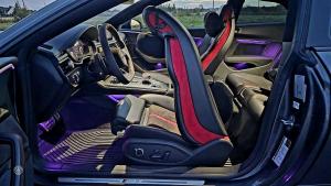 Pelēks Audi RS5 2018 Šauļi, ar dzinēja tilpumu 2.89 L un nobraukumu 81 tūkst. km par 38800 €, foto 30 vietnē AUTOMOTO.COM.LV