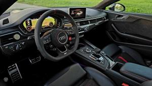 Pelēks Audi RS5 2018 Šauļi, ar dzinēja tilpumu 2.89 L un nobraukumu 81 tūkst. km par 38800 €, foto 54 vietnē AUTOMOTO.COM.LV