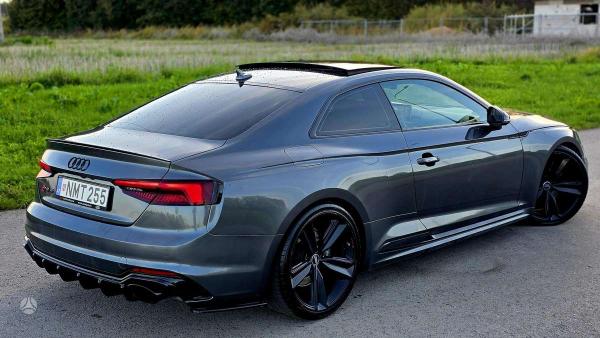 Pelēks Audi RS5 2018 Šauļi, ar dzinēja tilpumu 2.89 L un nobraukumu 81 tūkst. km par 38500 €, foto 4 vietnē AUTOMOTO.COM.LV