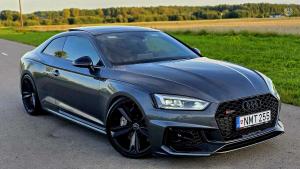 Grey Audi RS5 2018 in Siauliai, with an engine capacity of 2.89 L and mileage of 81 thousand km for 38500 €, photo 5 on AUTOMOTO.COM.LV