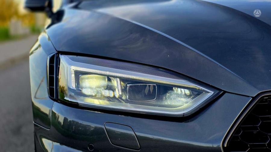 Grey Audi RS5 2018 in Siauliai, with an engine capacity of 2.89 L and mileage of 81 thousand km for 38500 €, photo 11 on AUTOMOTO.COM.LV