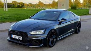 Grey Audi RS5 2018 in Siauliai, with an engine capacity of 2.89 L and mileage of 81 thousand km for 38500 €, photo 17 on AUTOMOTO.COM.LV