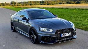 Grey Audi RS5 2018 in Siauliai, with an engine capacity of 2.89 L and mileage of 81 thousand km for 38500 €, photo 23 on AUTOMOTO.COM.LV