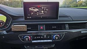 Grey Audi RS5 2018 in Siauliai, with an engine capacity of 2.89 L and mileage of 81 thousand km for 38500 €, photo 39 on AUTOMOTO.COM.LV