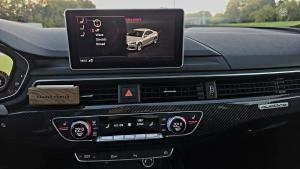 Grey Audi RS5 2018 in Siauliai, with an engine capacity of 2.89 L and mileage of 81 thousand km for 38500 €, photo 44 on AUTOMOTO.COM.LV
