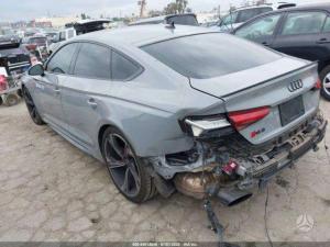 Grey Audi RS5 2022 in Klaipeda, with an engine capacity of 2.90 L and mileage of 47 thousand km for 30000 €, photo 4 on AUTOMOTO.COM.LV