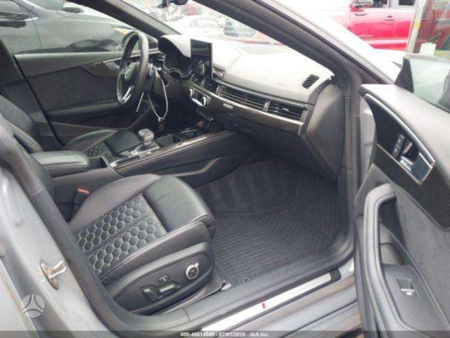 Grey Audi RS5 2022 in Klaipeda, with an engine capacity of 2.90 L and mileage of 47 thousand km for 30000 €, photo 6 on AUTOMOTO.COM.LV