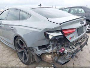 Grey Audi RS5 2022 in Klaipeda, with an engine capacity of 2.90 L and mileage of 47 thousand km for 30000 €, photo 7 on AUTOMOTO.COM.LV