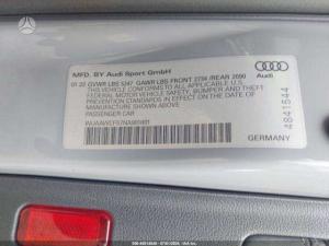 Grey Audi RS5 2022 in Klaipeda, with an engine capacity of 2.90 L and mileage of 47 thousand km for 30000 €, photo 10 on AUTOMOTO.COM.LV