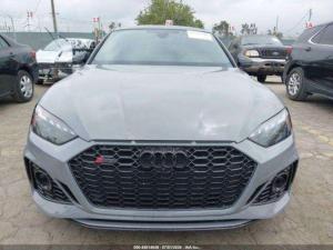 Grey Audi RS5 2022 in Klaipeda, with an engine capacity of 2.90 L and mileage of 47 thousand km for 30000 €, photo 14 on AUTOMOTO.COM.LV