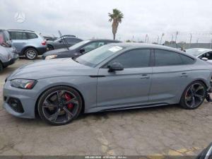 Grey Audi RS5 2022 in Klaipeda, with an engine capacity of 2.90 L and mileage of 47 thousand km for 30000 €, photo 16 on AUTOMOTO.COM.LV